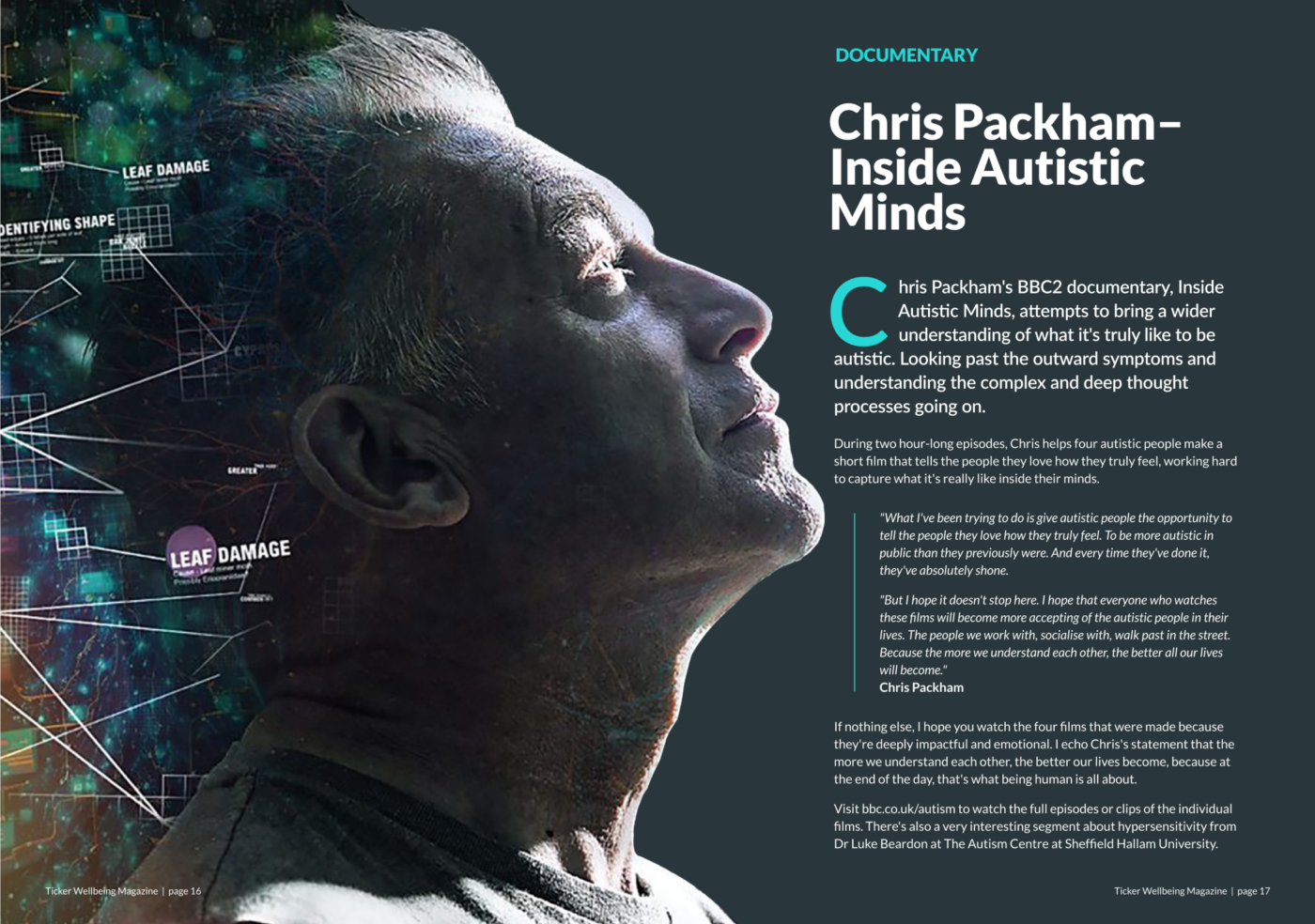 Ticker Wellbeing Magazine: celebrating neurodiversity - Ticker